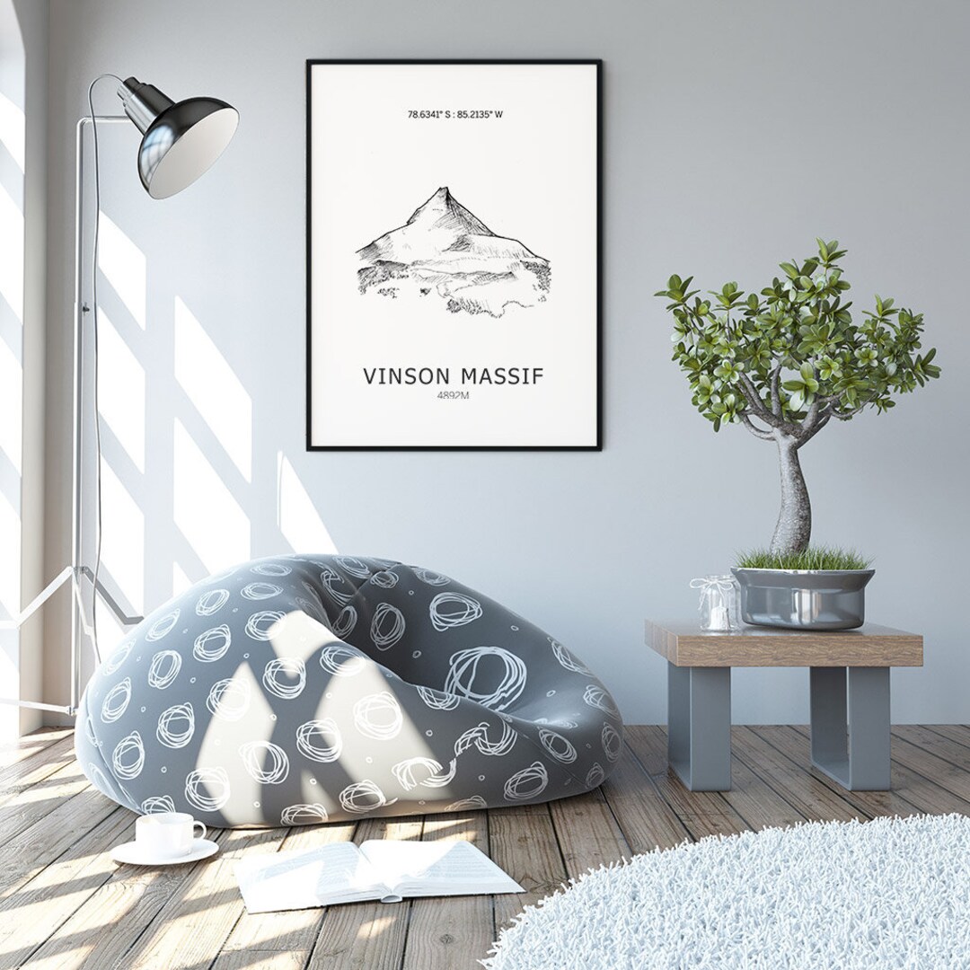 Vinson Massif Seven Summits Poster - Etsy