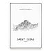 Mount Saint Elias Poster Wall Art - Etsy