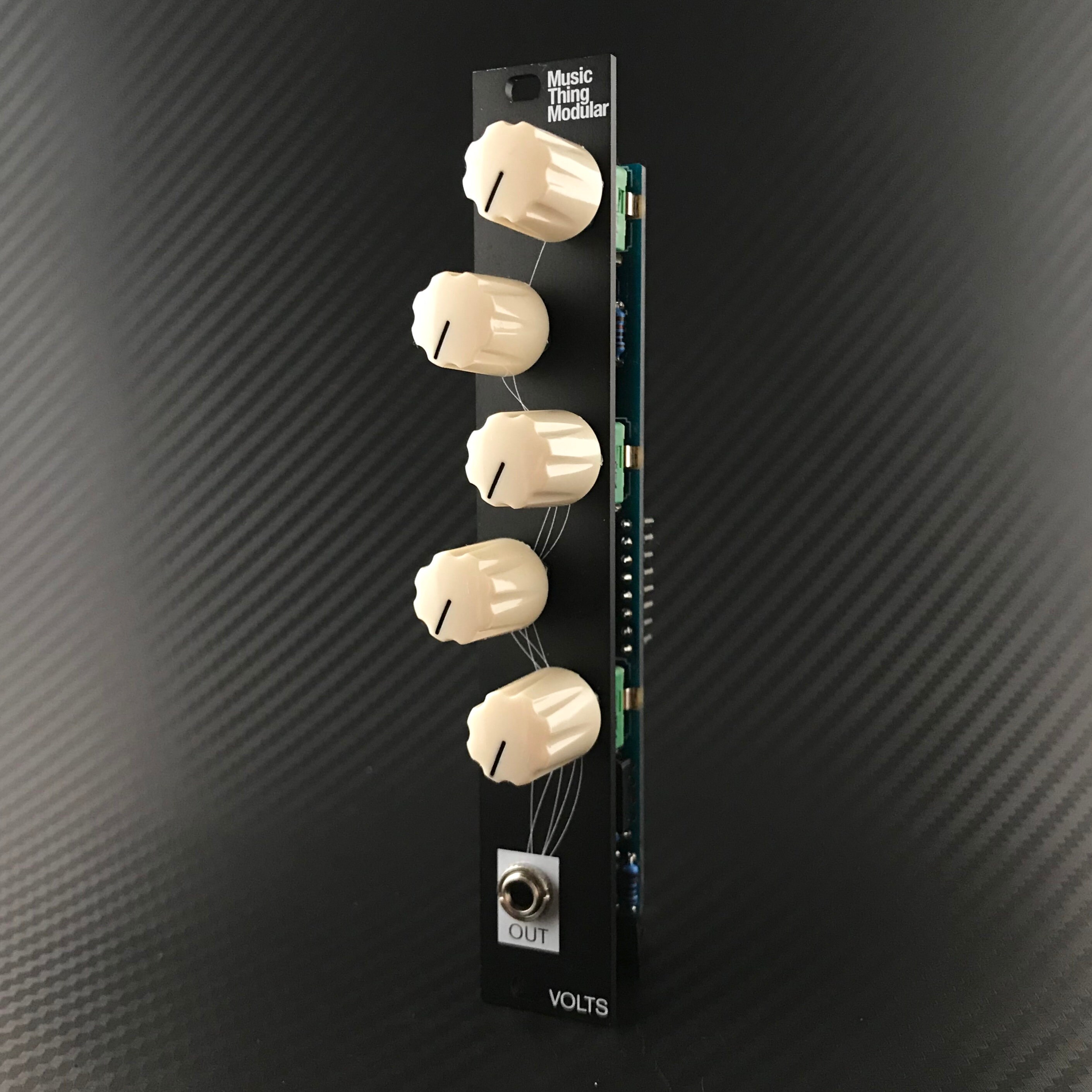 Music Thing Modular Volts Turing Machine Expander Black Aluminium 4HP ...