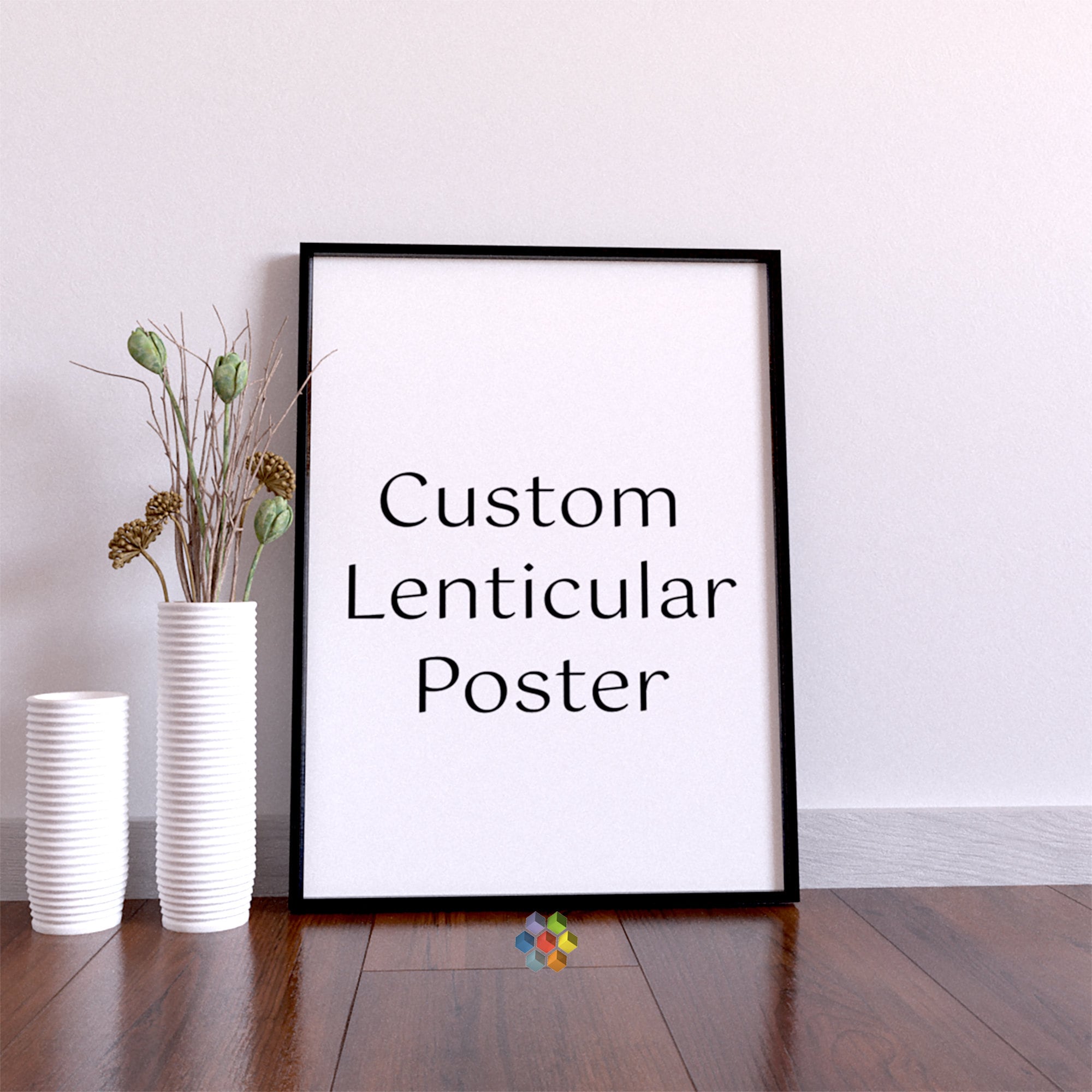 Custom Lenticular Poster From Your Photos - Etsy