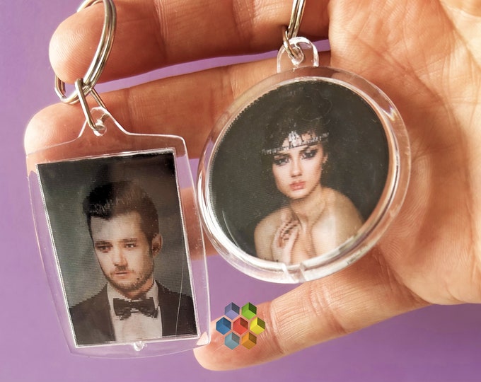 Custom Lenticular Keychain - Etsy