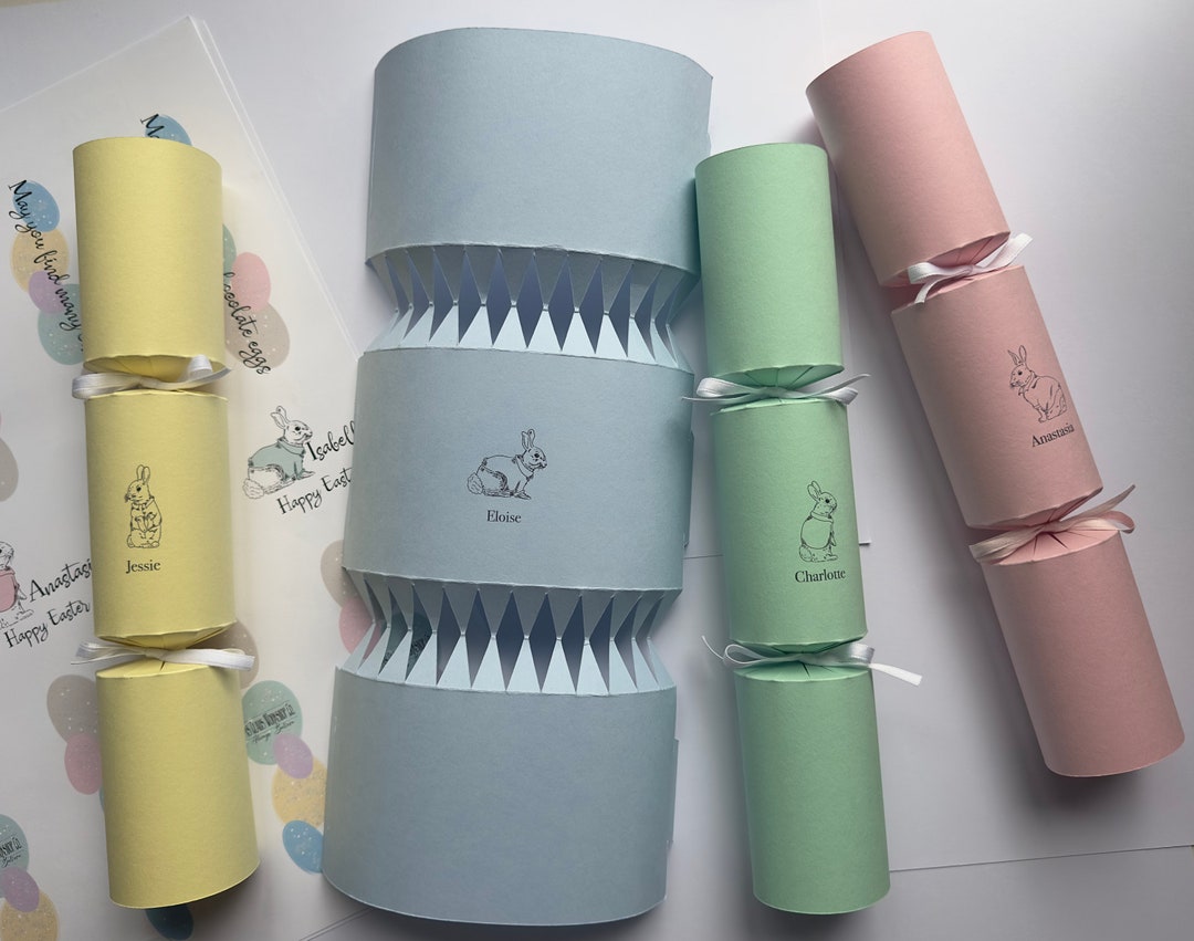 Pastel Make Your Own Crackers Easter Wedding Baby Shower Bridal Shower ...