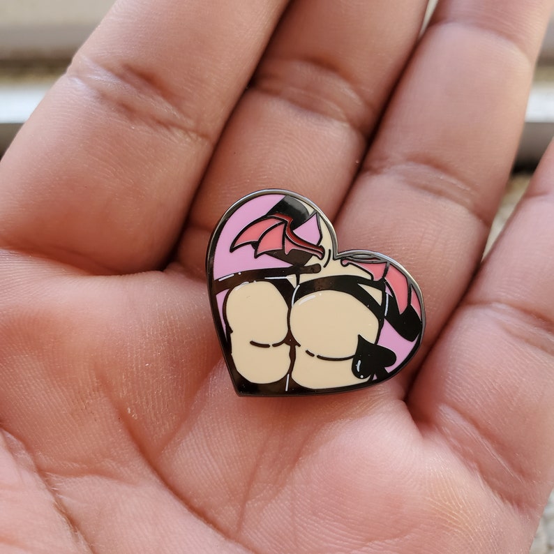 Juicy Succubus Booty Enamel Pins - Etsy