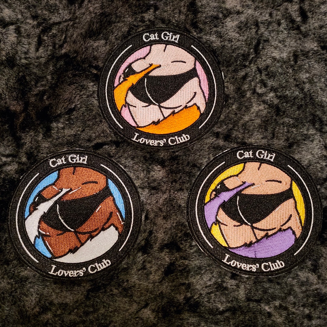 Juicy Cat Girl Lovers' Club Booty Patch - Etsy