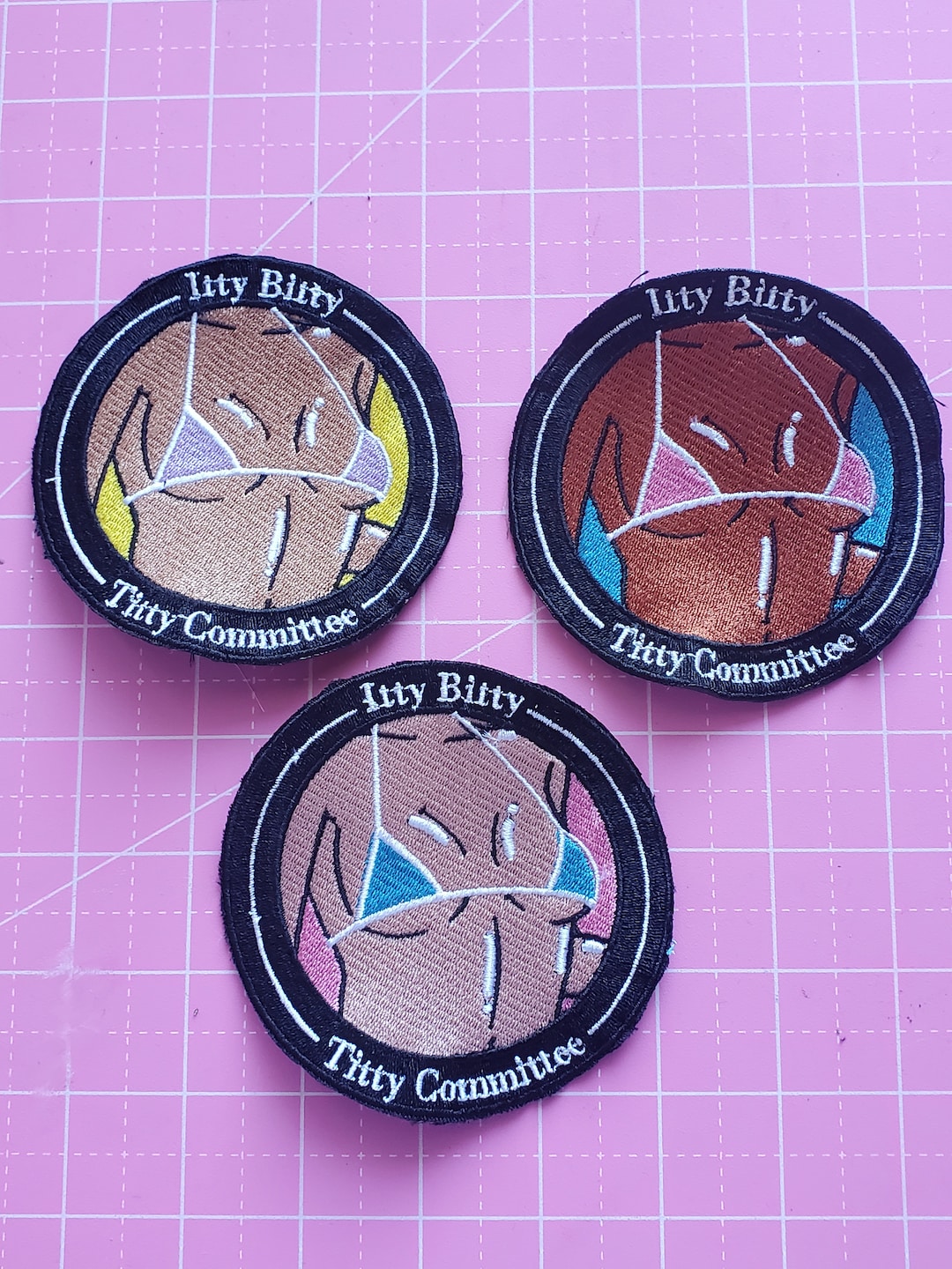 Itty Bitty Titty Committee Patch - Etsy