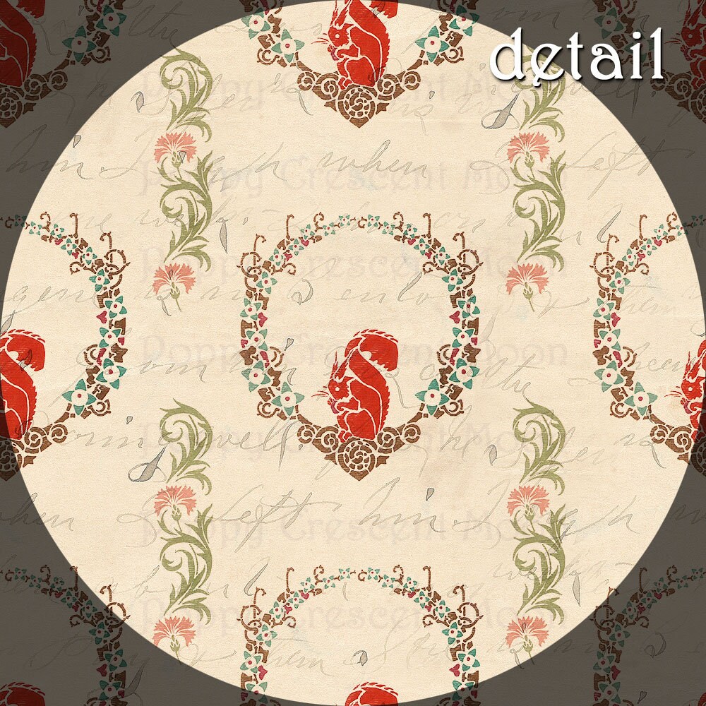 DIGITAL PAPERS - Art Nouveau (6). Printable, Digital Download Paper ...