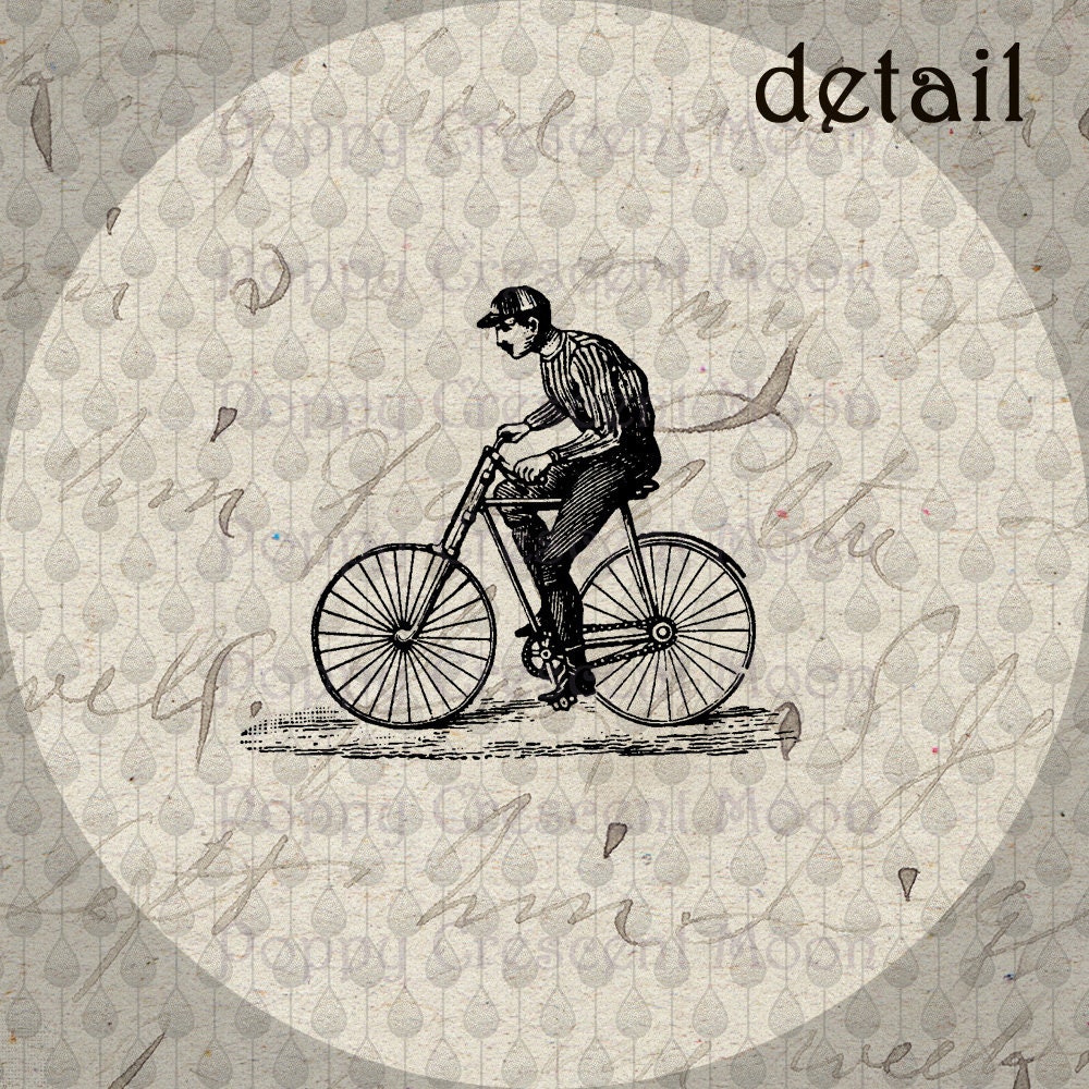 DIGITAL PAPER - Vintage Bicycles. Printable, Digital Paper, Junk ...