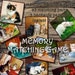 MEMORY MATCHING GAME - Cats. Printable, Matching Cards, Perfect Gift ...
