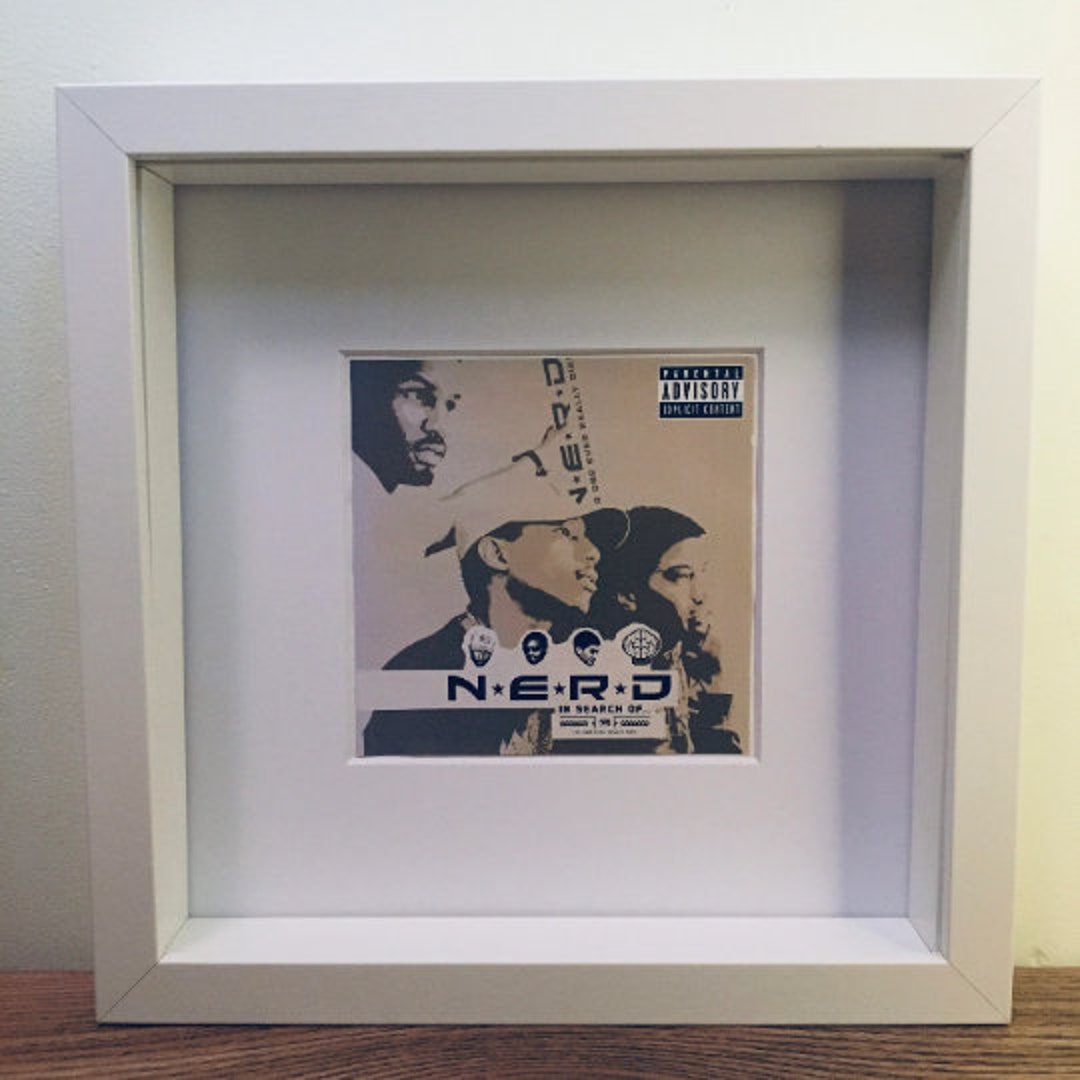 NERD in Search Of: Real Framed CD Sleeve Wall Art - Etsy New Zealand
