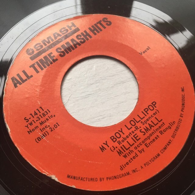 Millie Small My Boy Lollipop: Real 45 Vinyl Framed Wall Art - Etsy