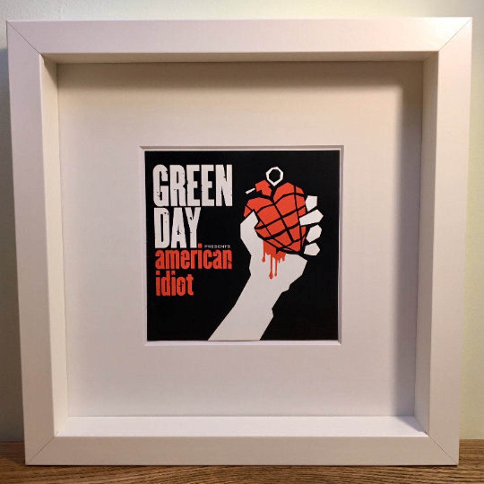 Green Day Dookie / American Idiot: Real Framed CD Sleeve Wall Art - Etsy