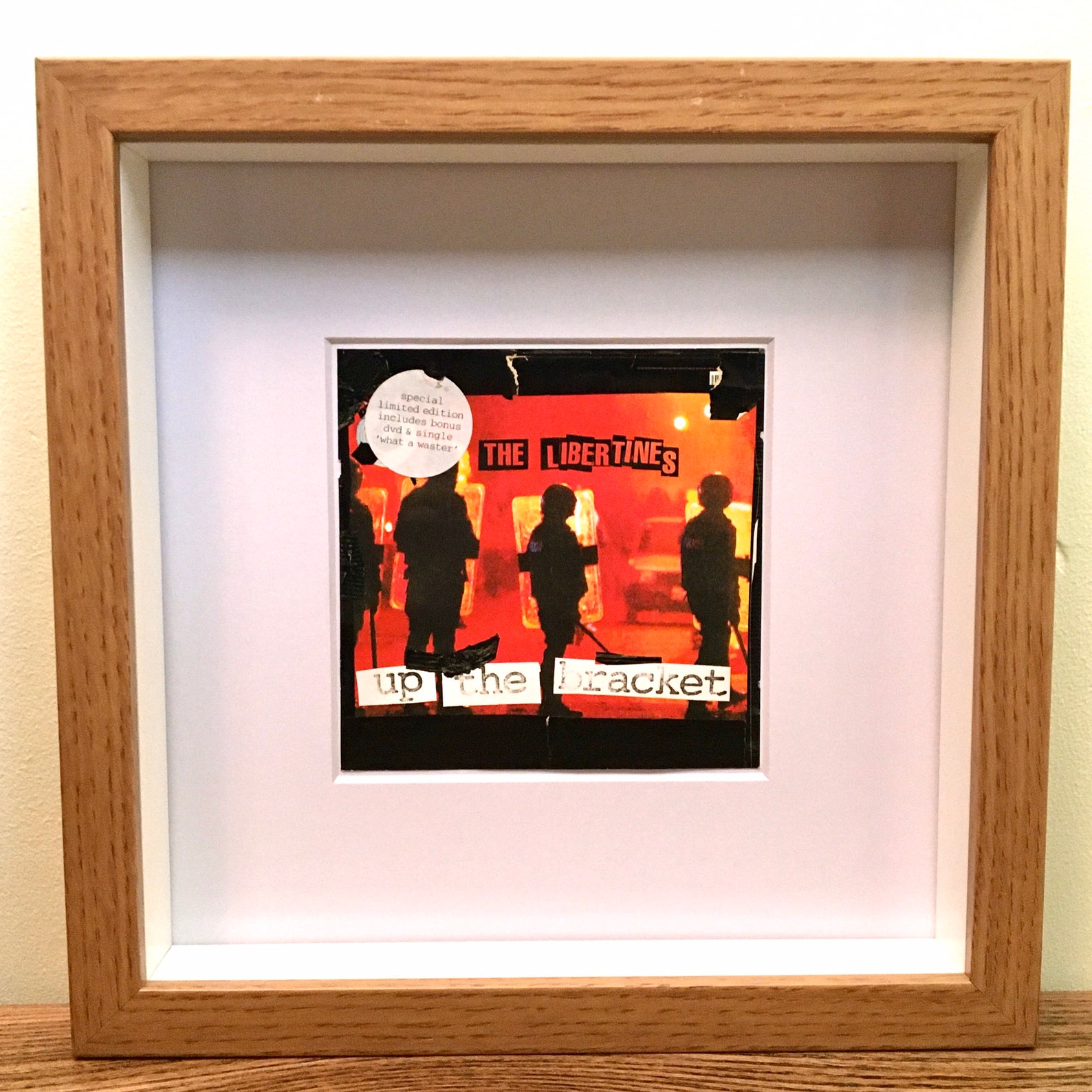 The Libertines up the Bracket: Real Framed CD Sleeve Wall - Etsy