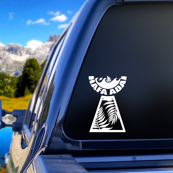 Hafa Adai Taga Stone Decal - Etsy