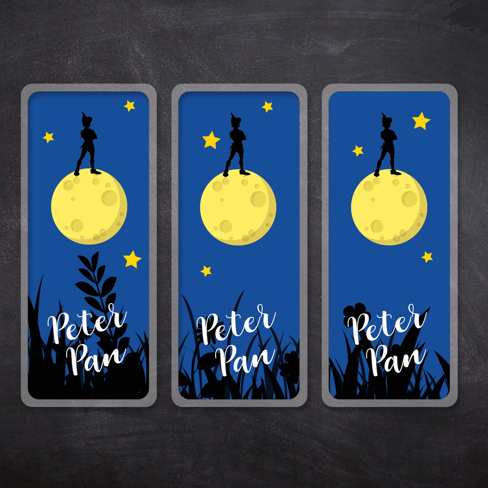 Peter Pan Bookmarks For Book Lovers Peter Pan Quotes Laminated | Etsy
