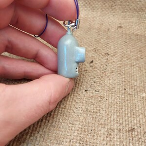 Bender Futurama Polymer Clay Keychain / Handmade Pendant / Handmade ...