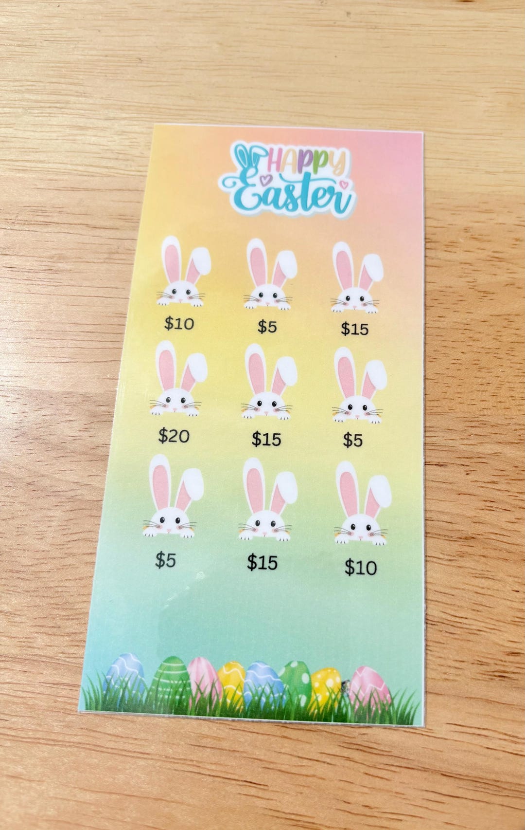 Easter Savings Challenge | Bunny Budget Game | Spring Money Tracker ...