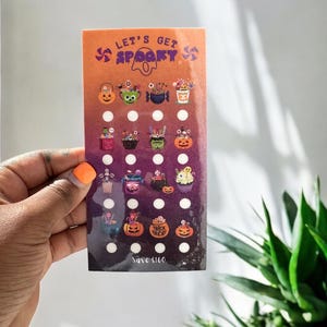 Halloween Savings Challenge | Spooky A6 Cash Envelope (digital Download ...