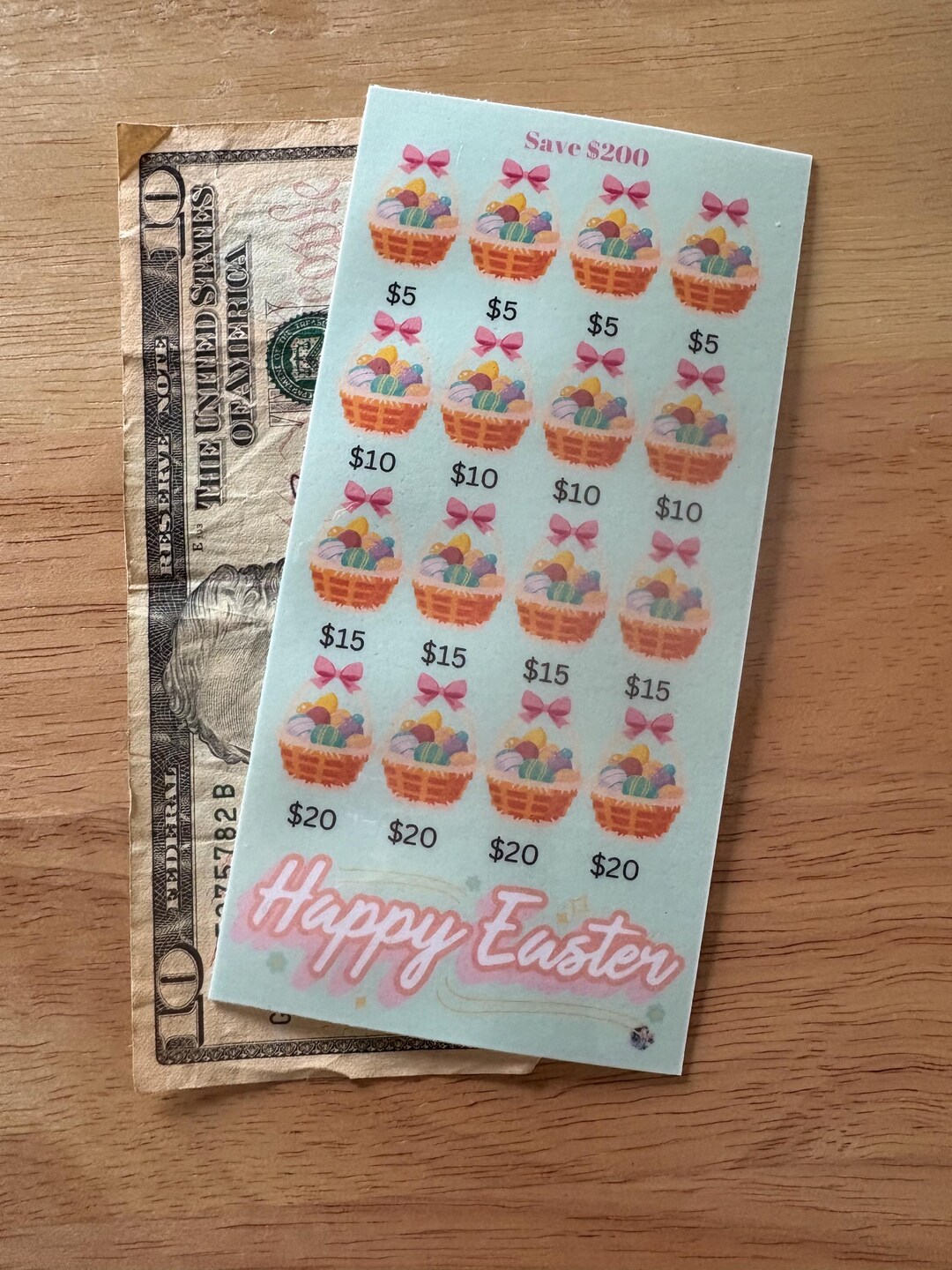 Easter Savings Challenge | Save 200 | Fun Budgeting Game | Holiday ...