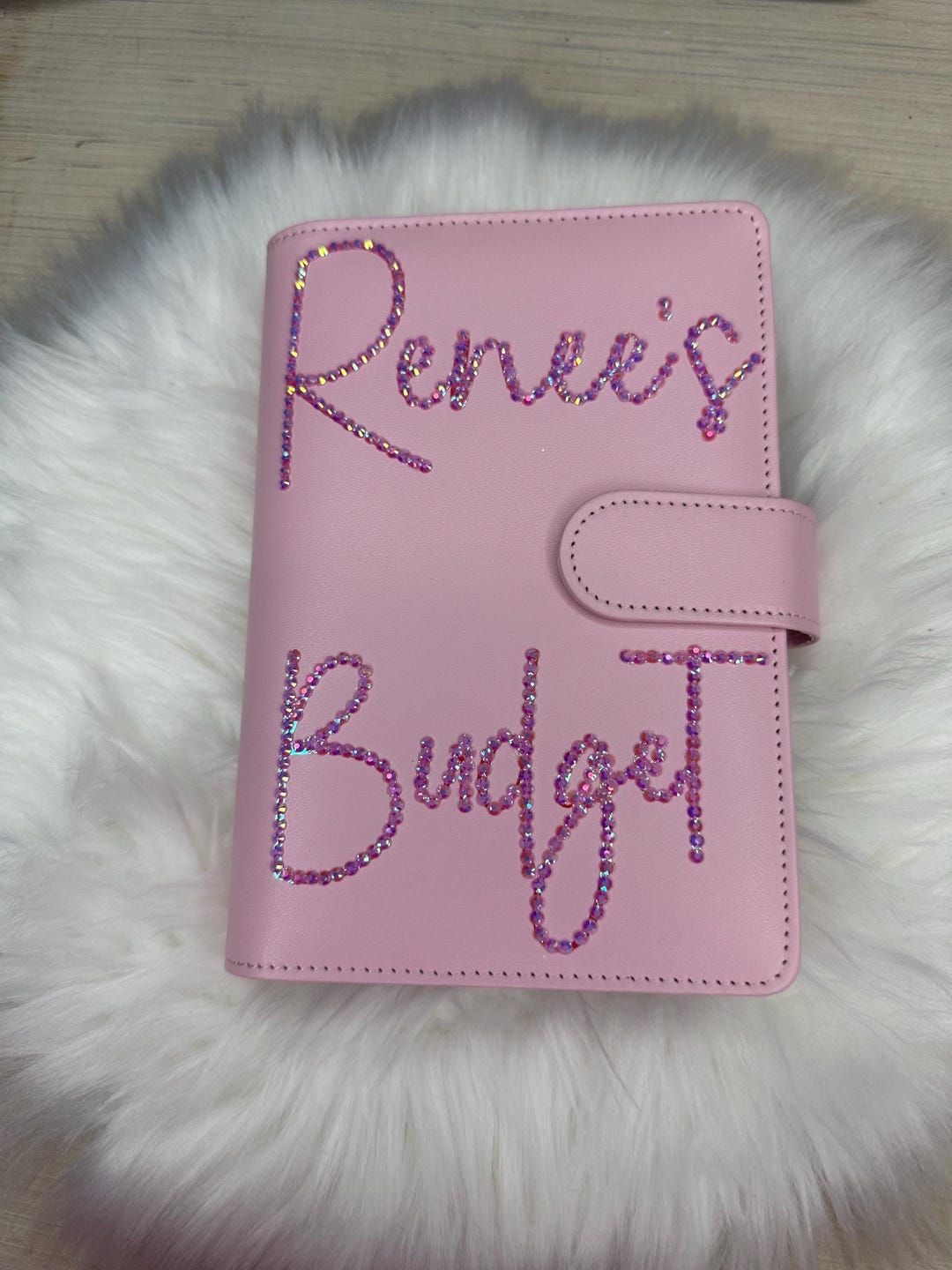 Personalized Budget Binder With Labeled Cash Envelopes | A6 Glitter ...