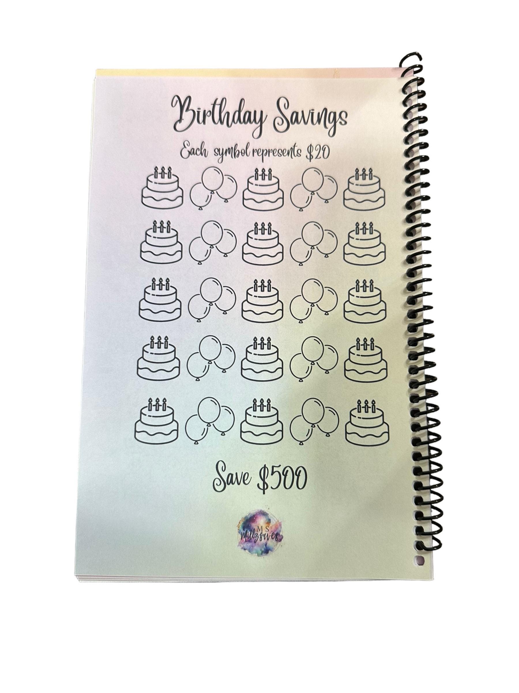 Savings Challenge Book | If Saving Money Was a Person | Budget Planner ...