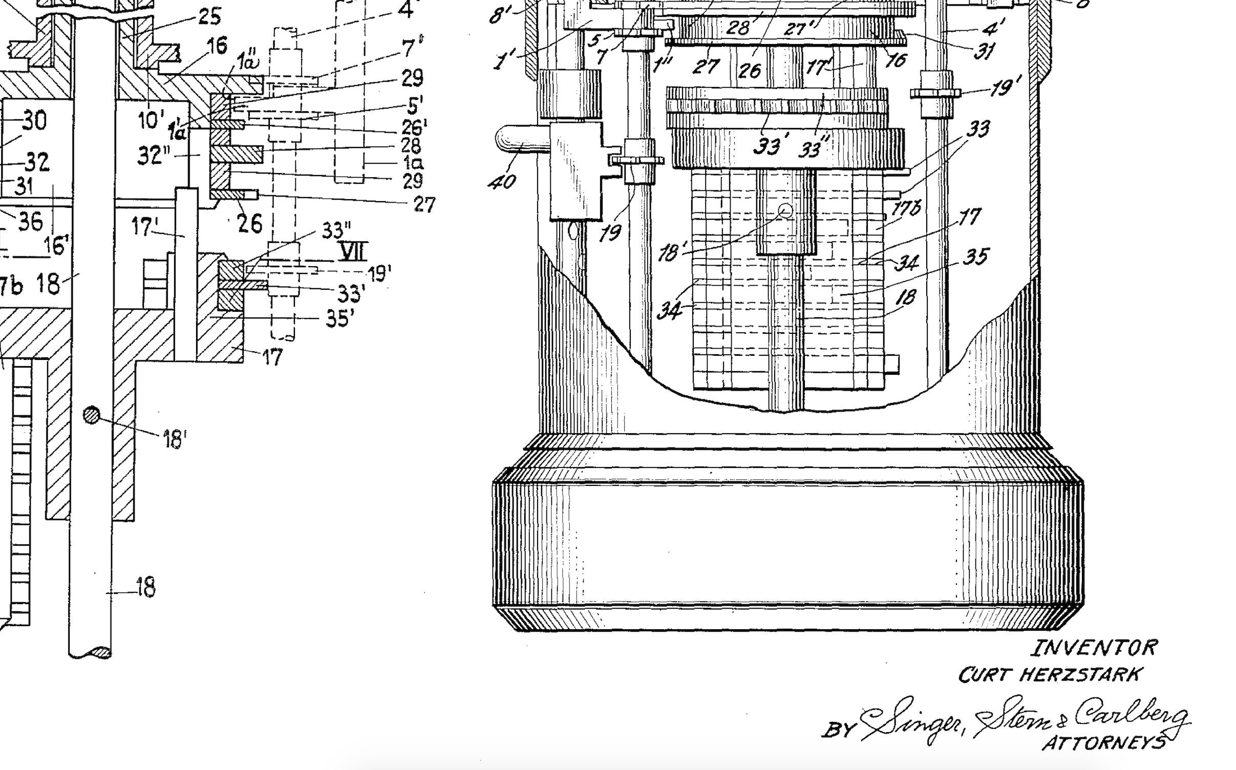 Curta Calculator Patent Digital Poster - Perfect Gift/present - Etsy