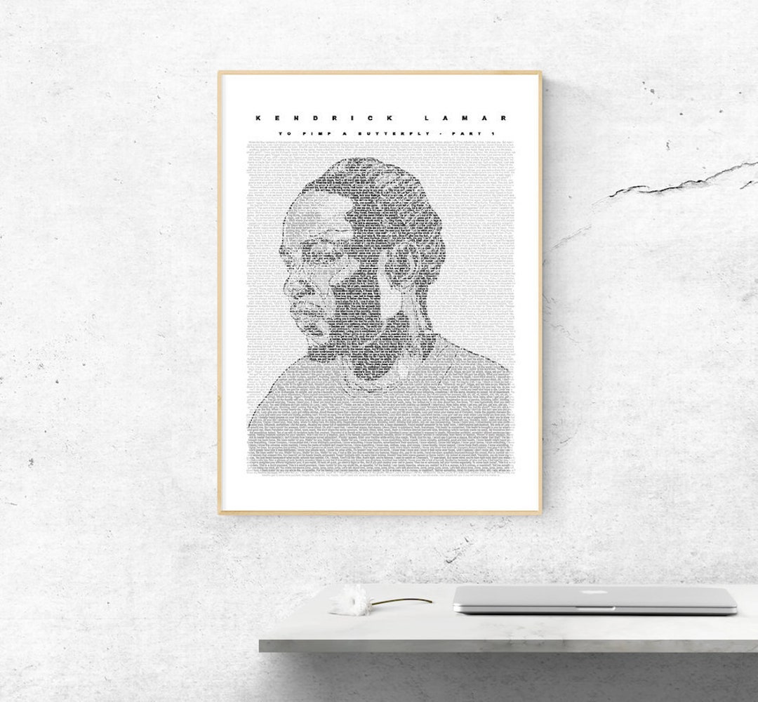 Kendrick Lamar PT. 1 TPAB Digital Poster - Perfect Gift/present - Etsy