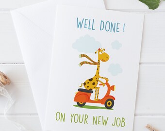 Good Luck New Job Funny Card - Etsy