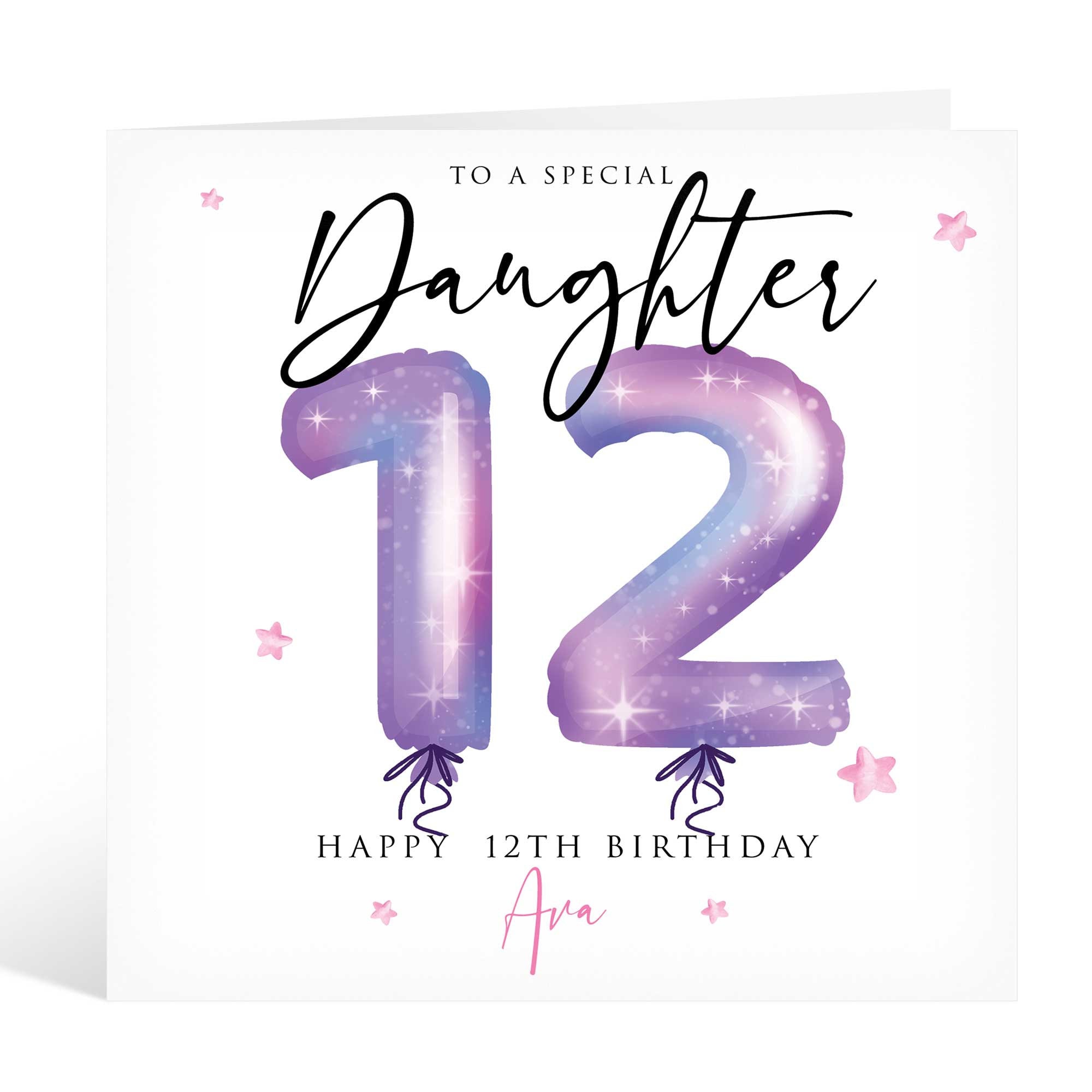 Happy 12th Birthday Daughter