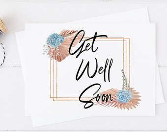 Get Well Accident Card - Etsy
