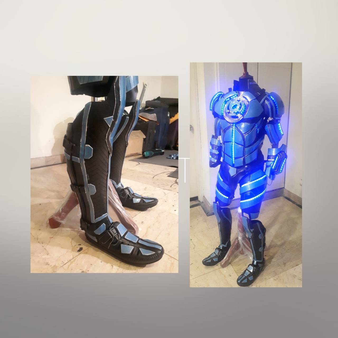 Fan Made Lantern Led Enabled Full Armoured Suit - Etsy