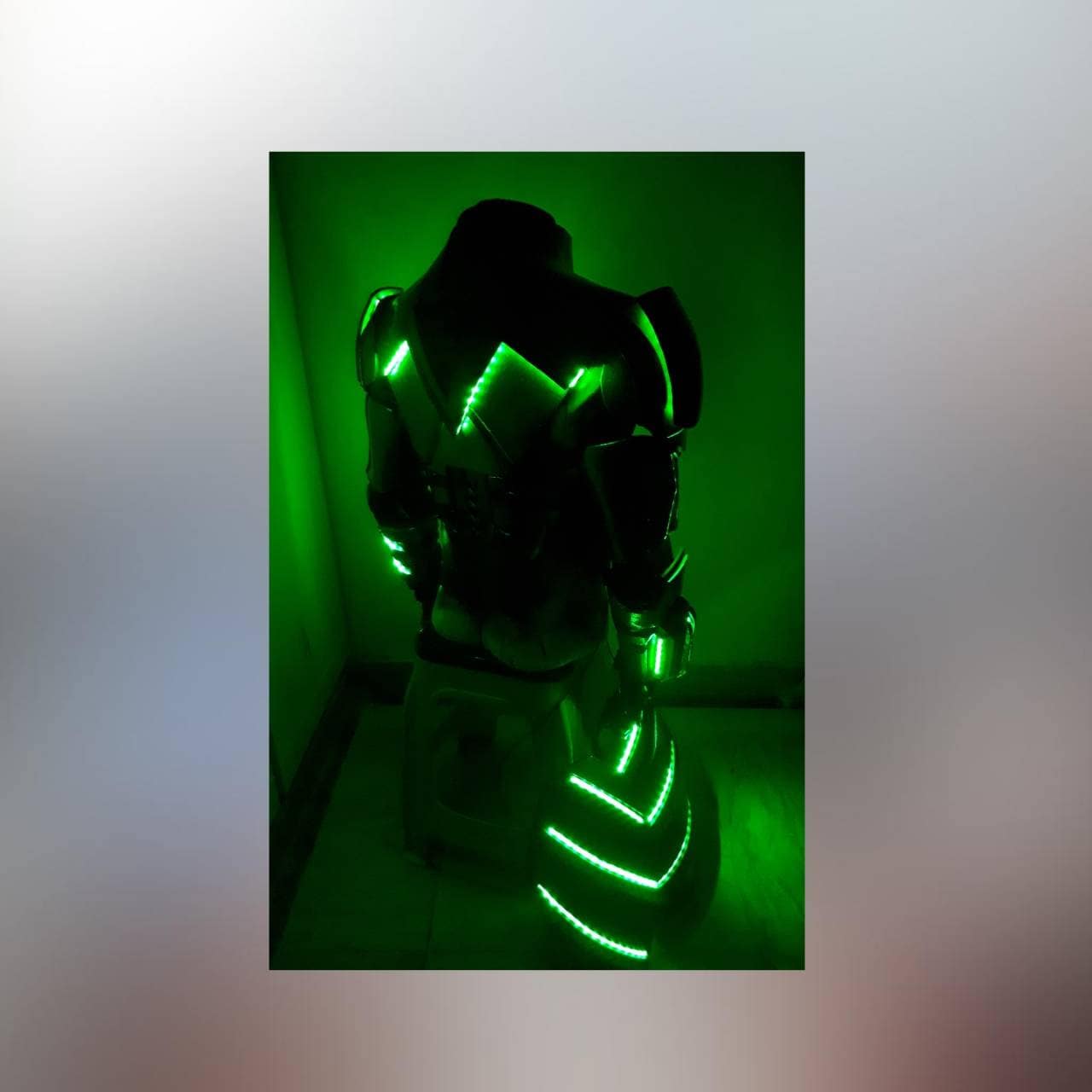 Handmade Green Lantern LED Armor - Etsy