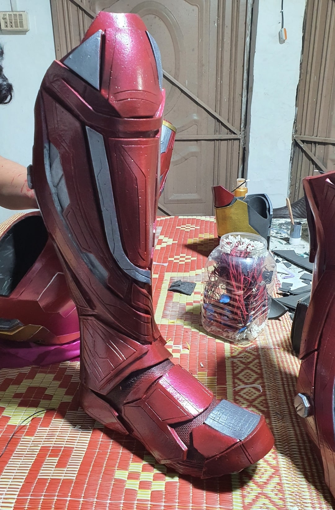 Iron Man Mark 46 Eva Foam Shin/boot Set - Etsy