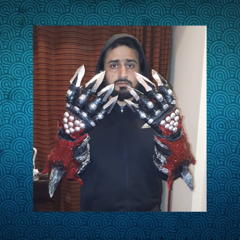 Devil Jin Gauntlets/gloves From Tekken - Etsy