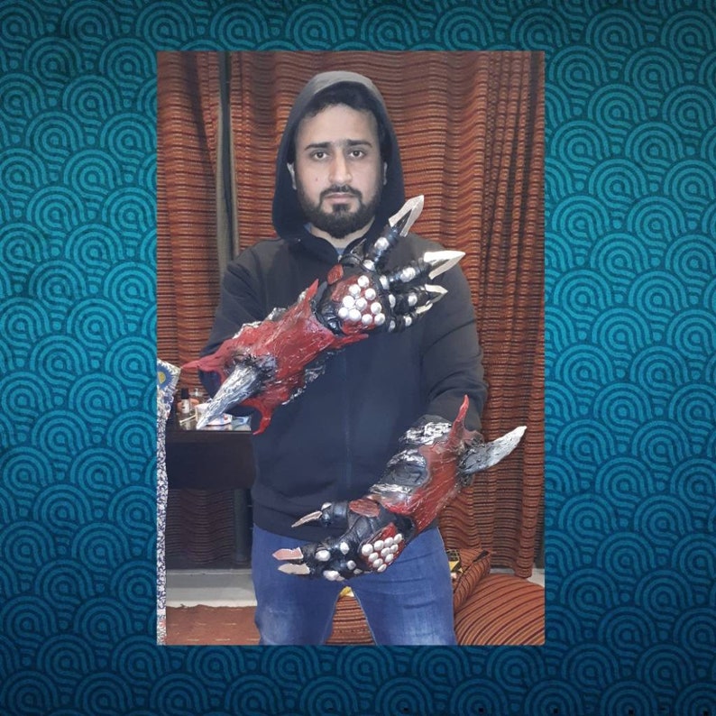 Devil Jin Gauntlets/gloves From Tekken - Etsy