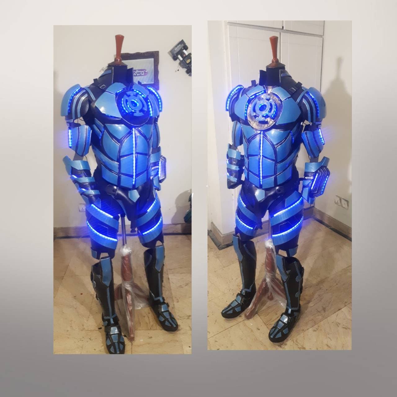 Fan Made Lantern Led Enabled Full Armoured Suit - Etsy