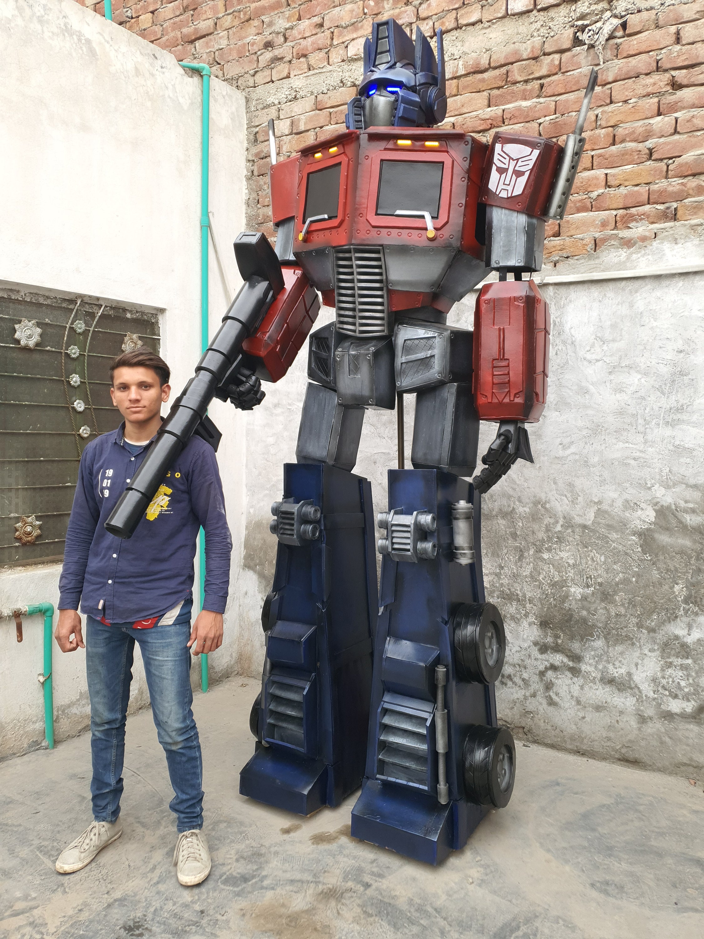 OPTIMUS PRIME Eva Full Body Armour/costume 9 Feet High - Etsy