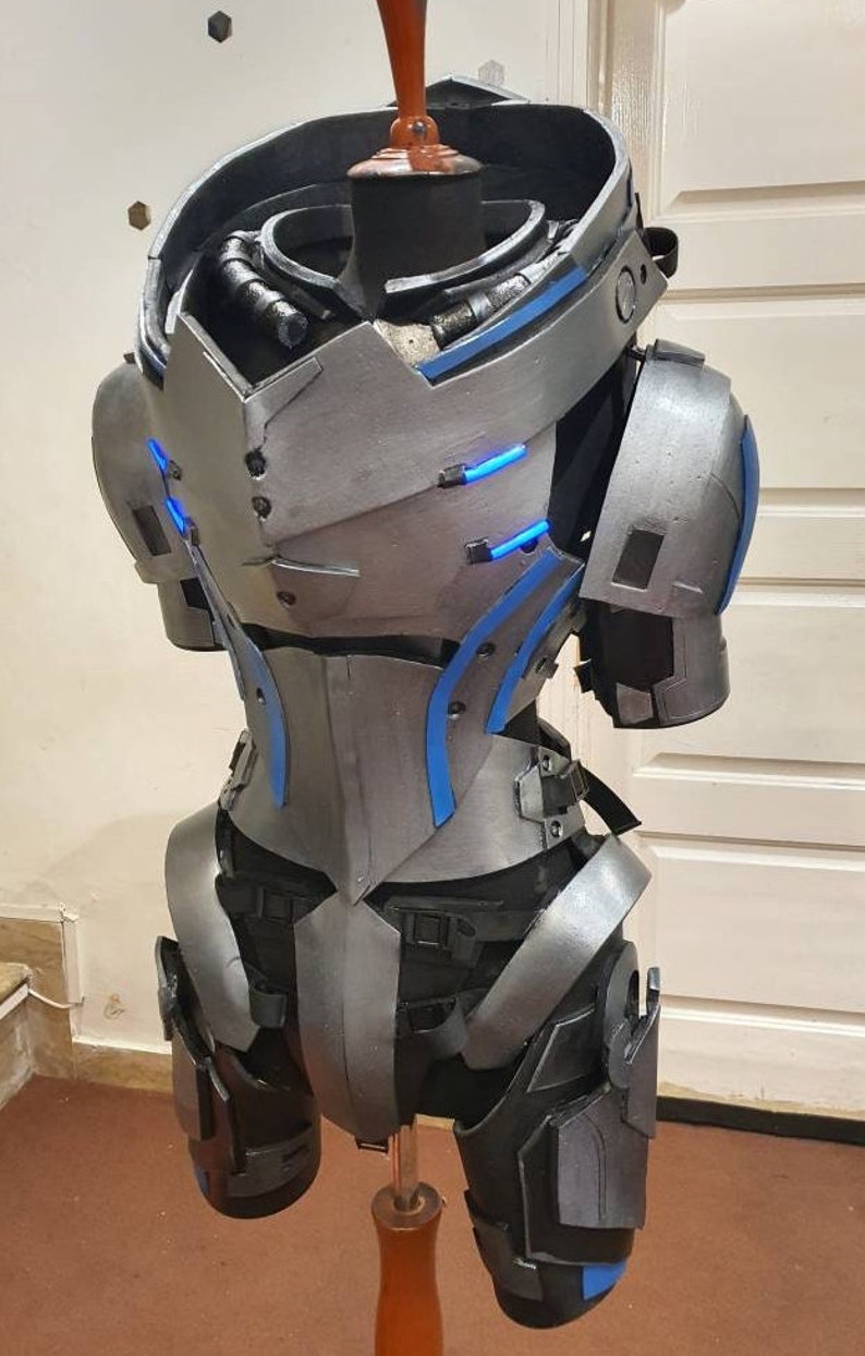 Mass Effect N7 Garrus Eva Armour Costume Set Etsy