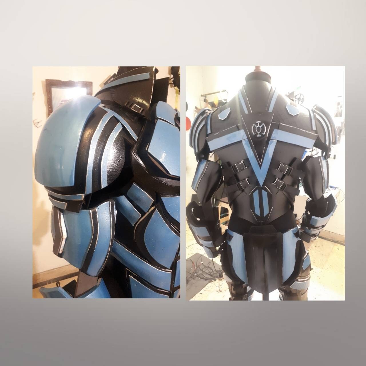Fan Made Lantern Led Enabled Full Armoured Suit - Etsy
