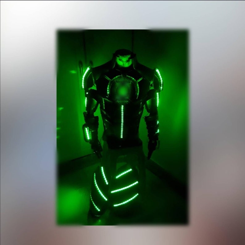 Handmade Green Lantern LED Armor - Etsy