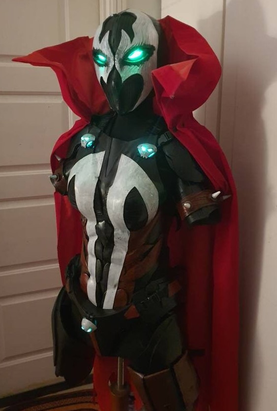 Fan Made Shespawneva Costume With Leds - Etsy