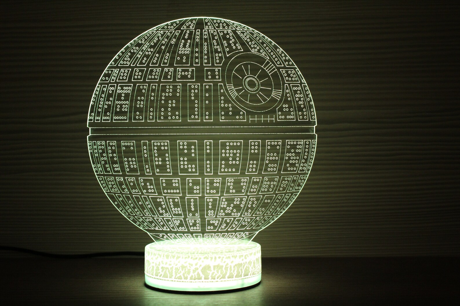 Death star Lamp Star Wars 3D Night Lamp Night Light Children | Etsy