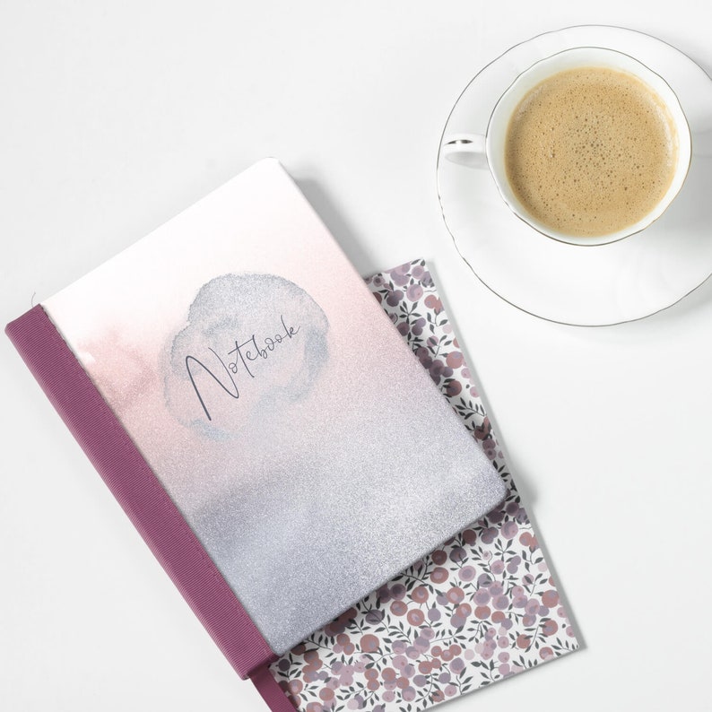 Gray Pink Ombre Watercolor Backgrounds Decorative Textures - Etsy