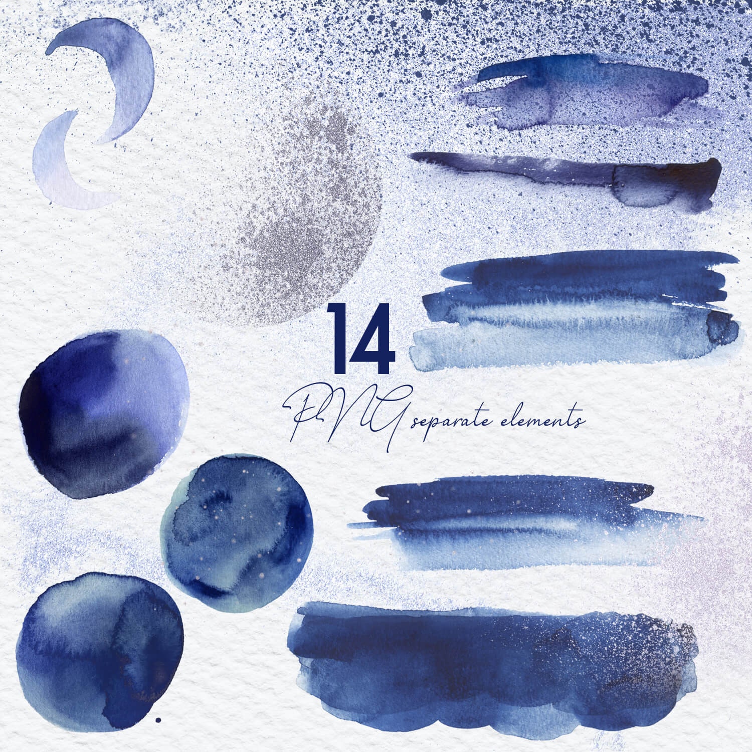 Navy blue watercolor backgrounds elegant textures 12x12 | Etsy