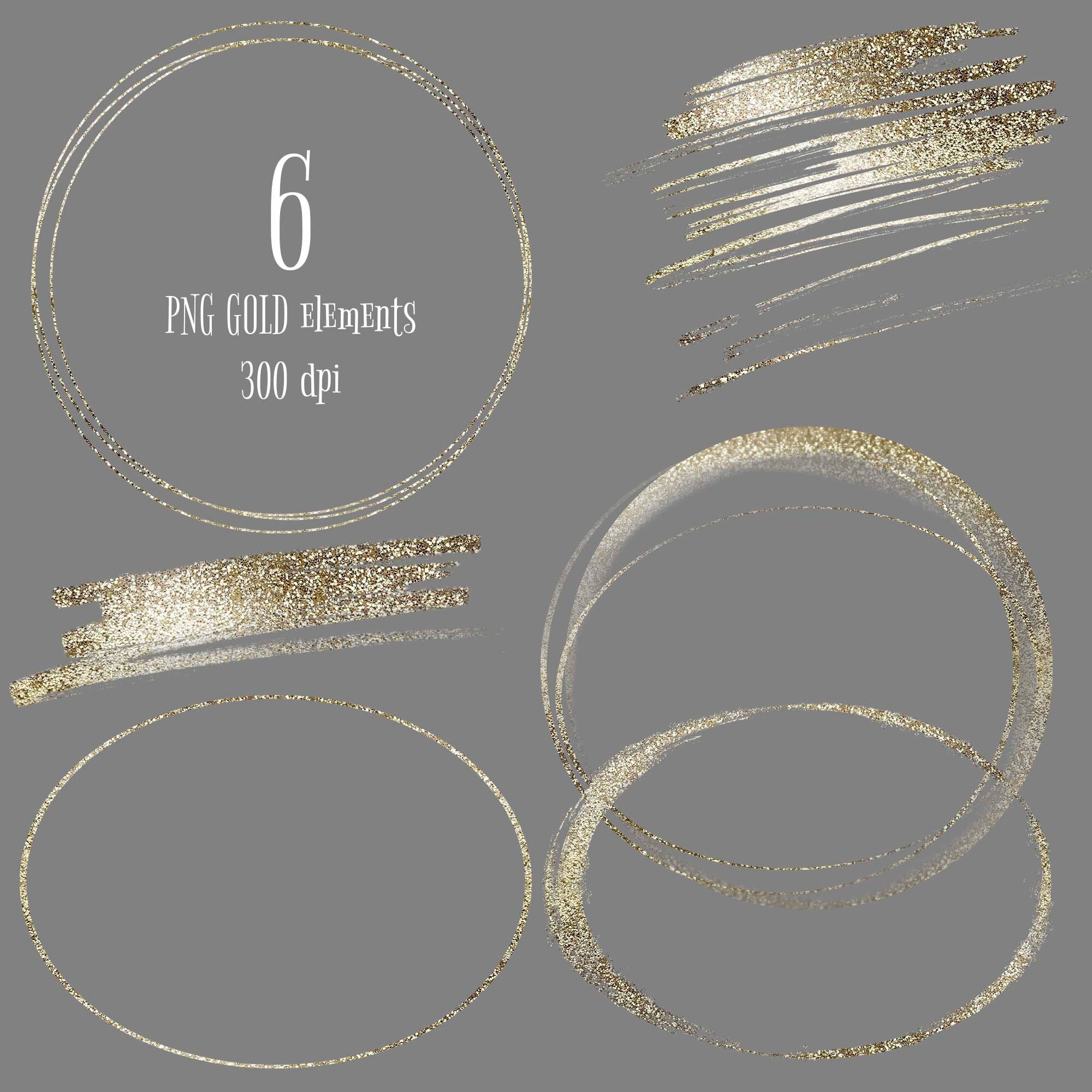 Pastel With Gold Watercolor Splashes Shapes and Brush - Etsy