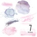 Cotton Candy Watercolor Backgrounds, Delicate Pastel Textures and ...