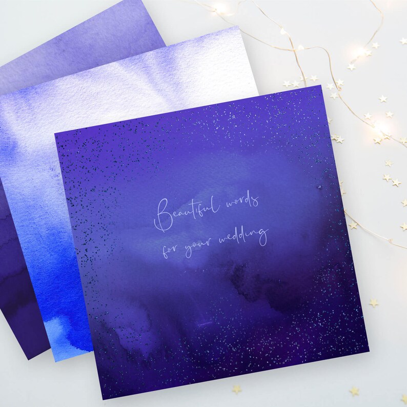 Indigo blue watercolor backgrounds decorative textures | Etsy