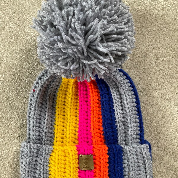 Bobble Hat - Etsy UK