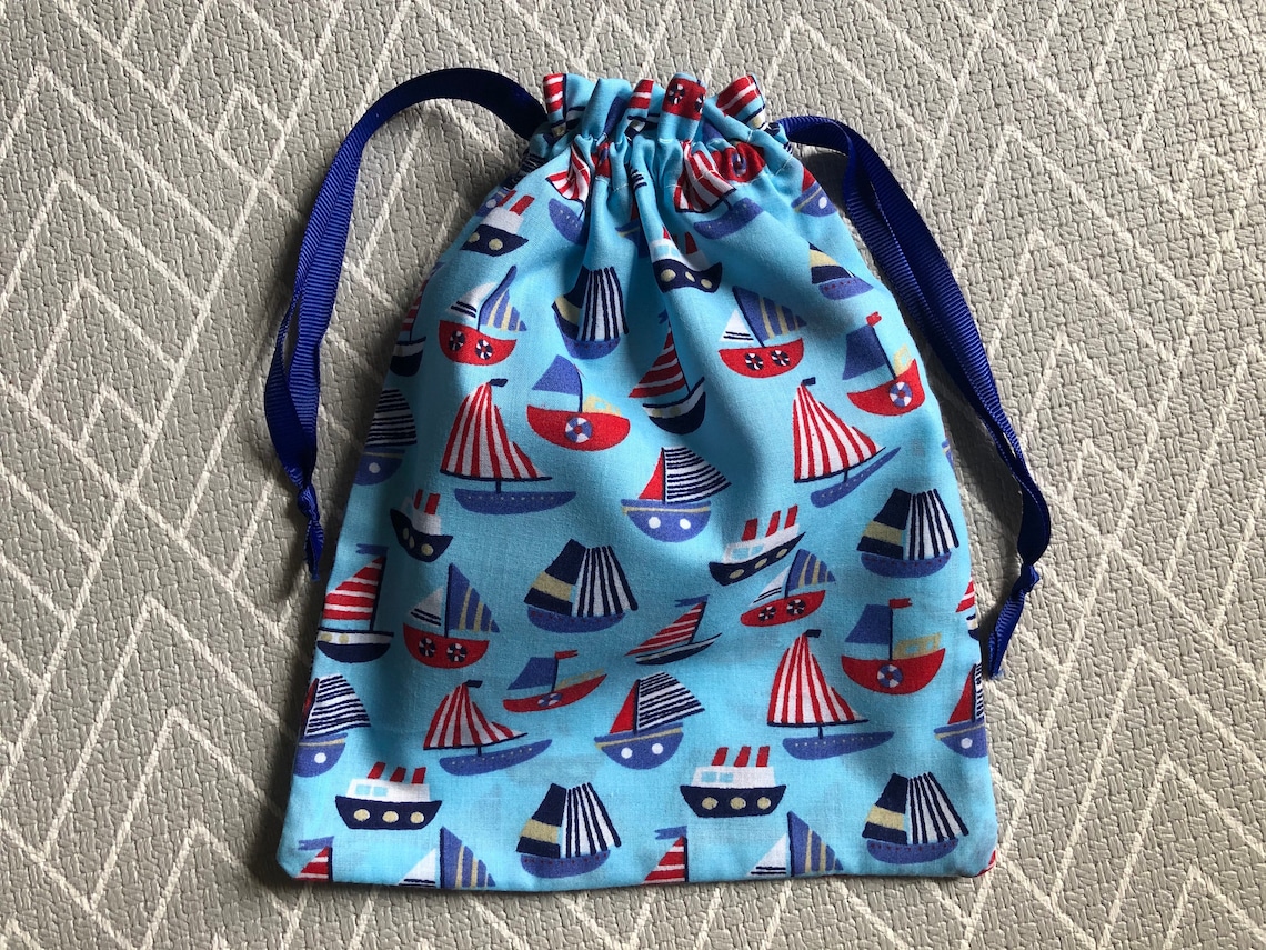 Small Childrens Drawstring Bag | Etsy