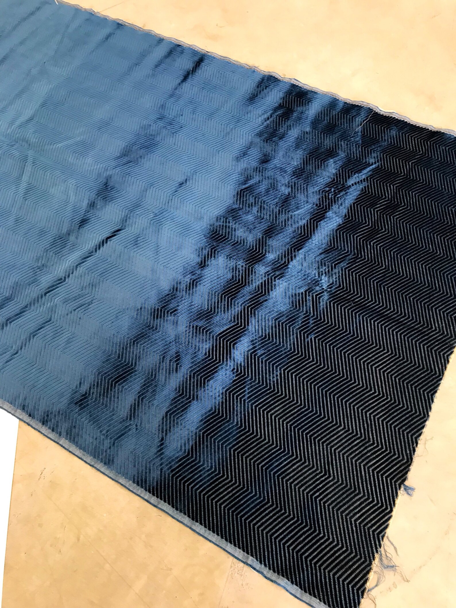 REMNANT ! Velvet Designer Fabric - Etsy