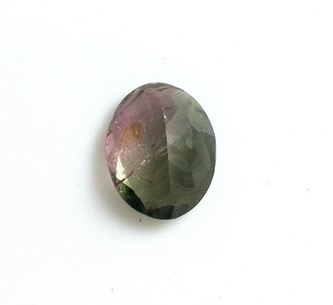 AAA Oval Watermelon Tourmaline Gemstone: 1.20 Carat Loose Stone - Etsy